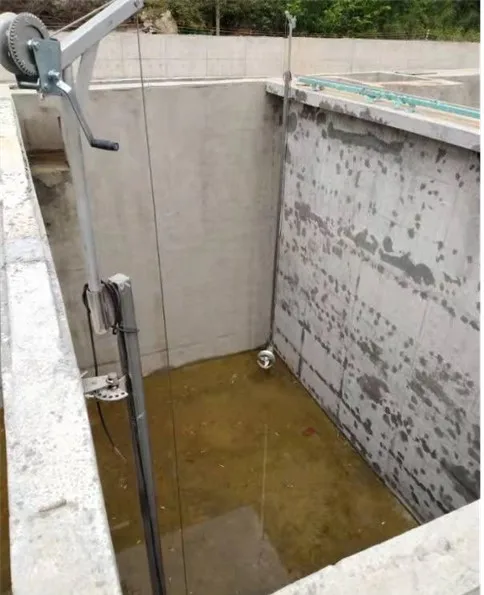 Sewage Treatment Biogas Plant Anoxic Tank Submersible Mixer