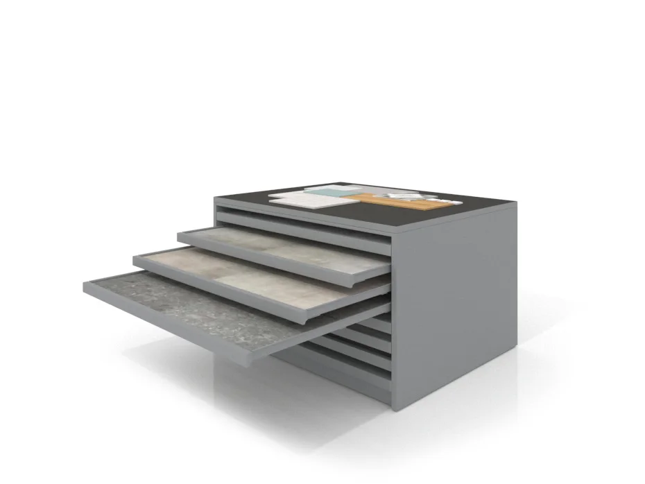 Drawer Ceramic Floor Tiles Display Mississippi 7 Horizontally Panels By Insca - Buy Ceramic ...