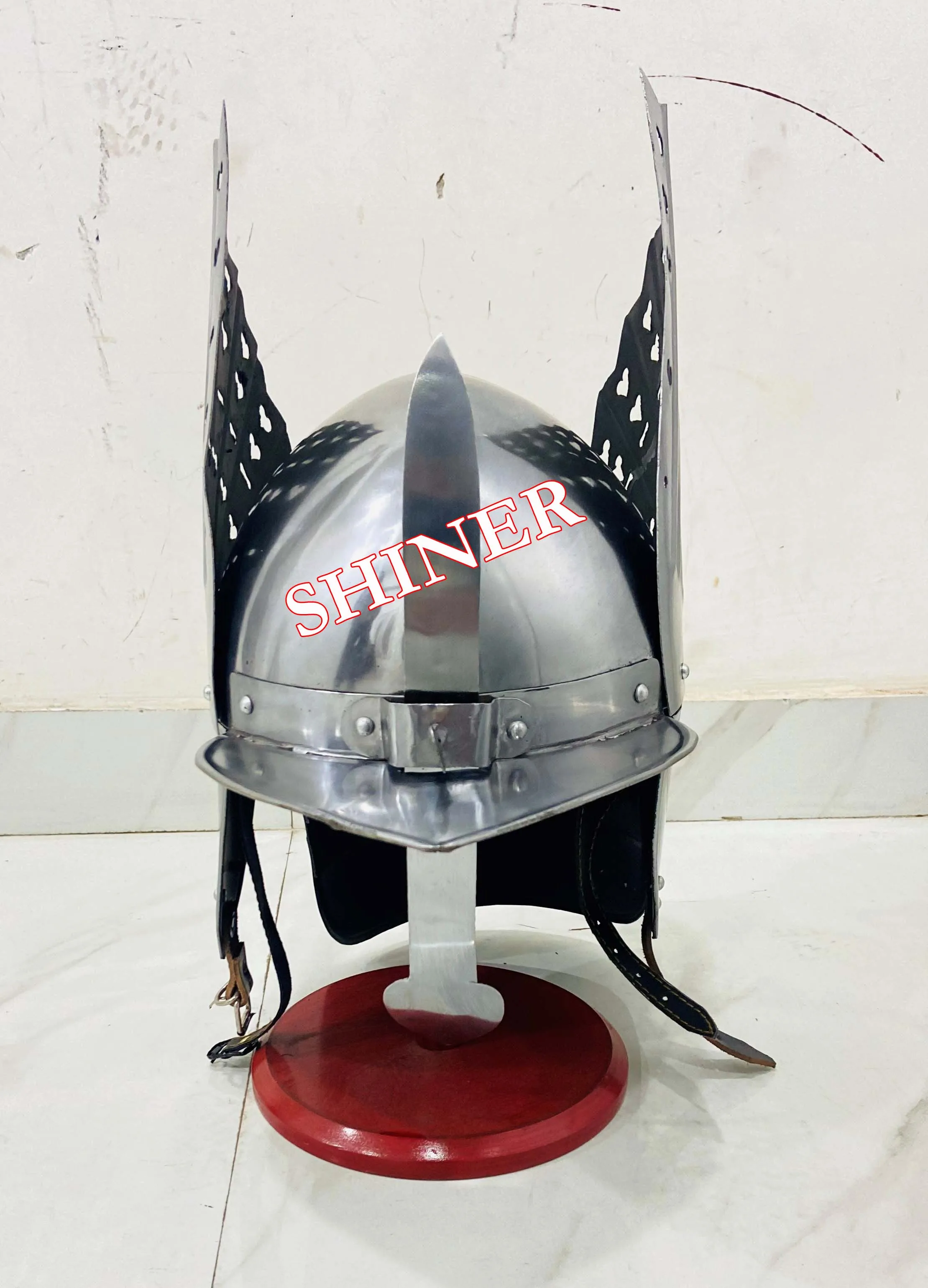 Medieval Winged Hussars Helmet - Zischagge of Reenactment