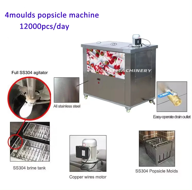 Paleta Ice Pop Lolly Maker Price,Popsicle Maker Machine For Commercial ...