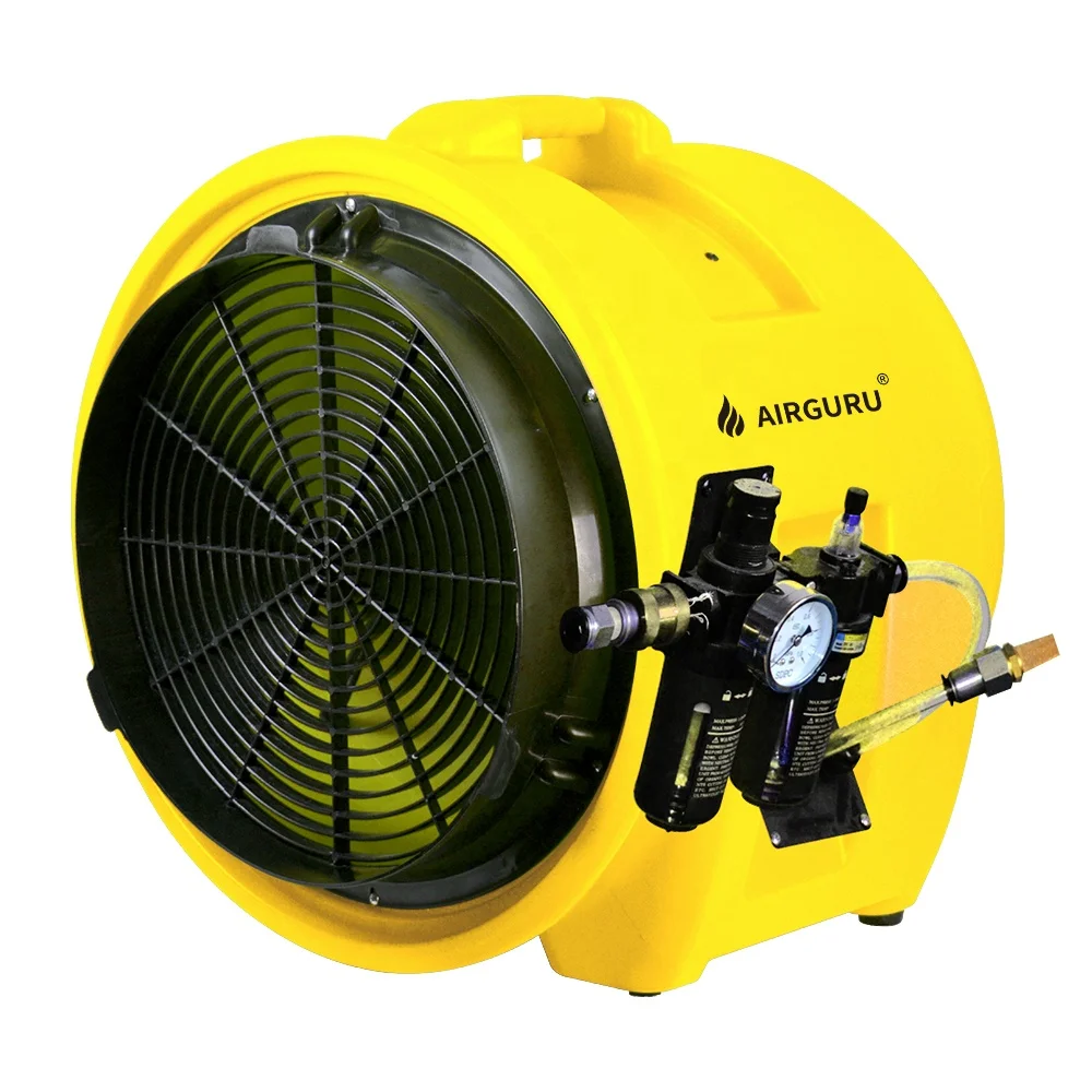 AIRGURU 16inch Pneumatic Typhoon Blower 1.0Hp High Volume Utility Fan ...