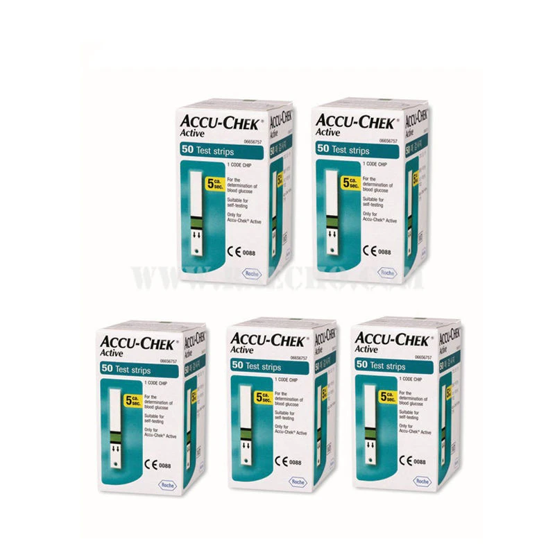 Accu Chek Guide Blood Glucose Test Strip Home Glucometer Test Strips ...