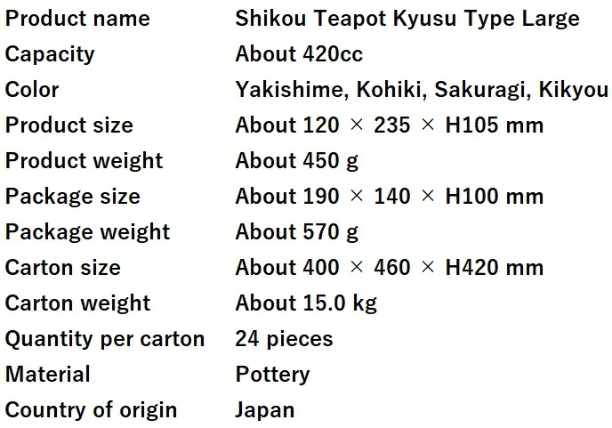 Shikou Kyusu Teapot - Traditional & Innovative Japanese Pottery for ...