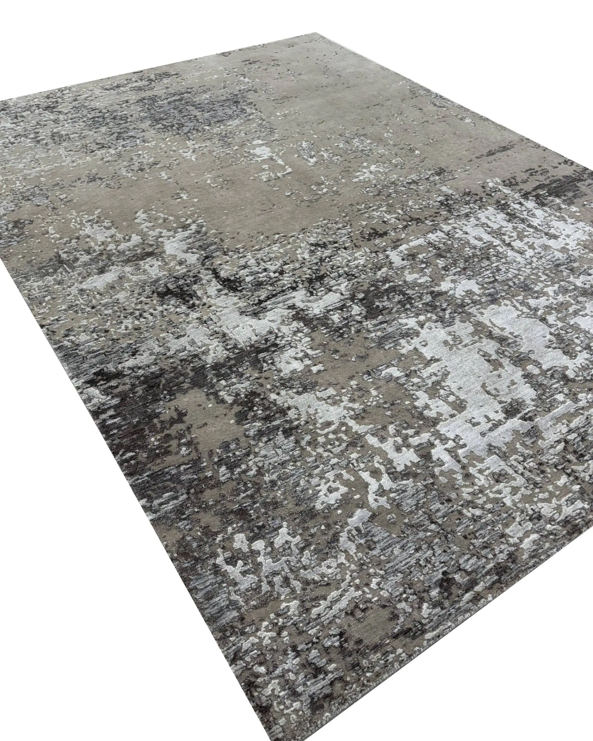 Superior Elegant Dark to Light Tone Smart Look Designer Handknotted ...