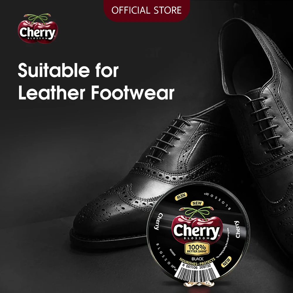 Cherry Blossom Shoe Polish Paste Black 20ml - Buy Cherry Blossom Liquid ...