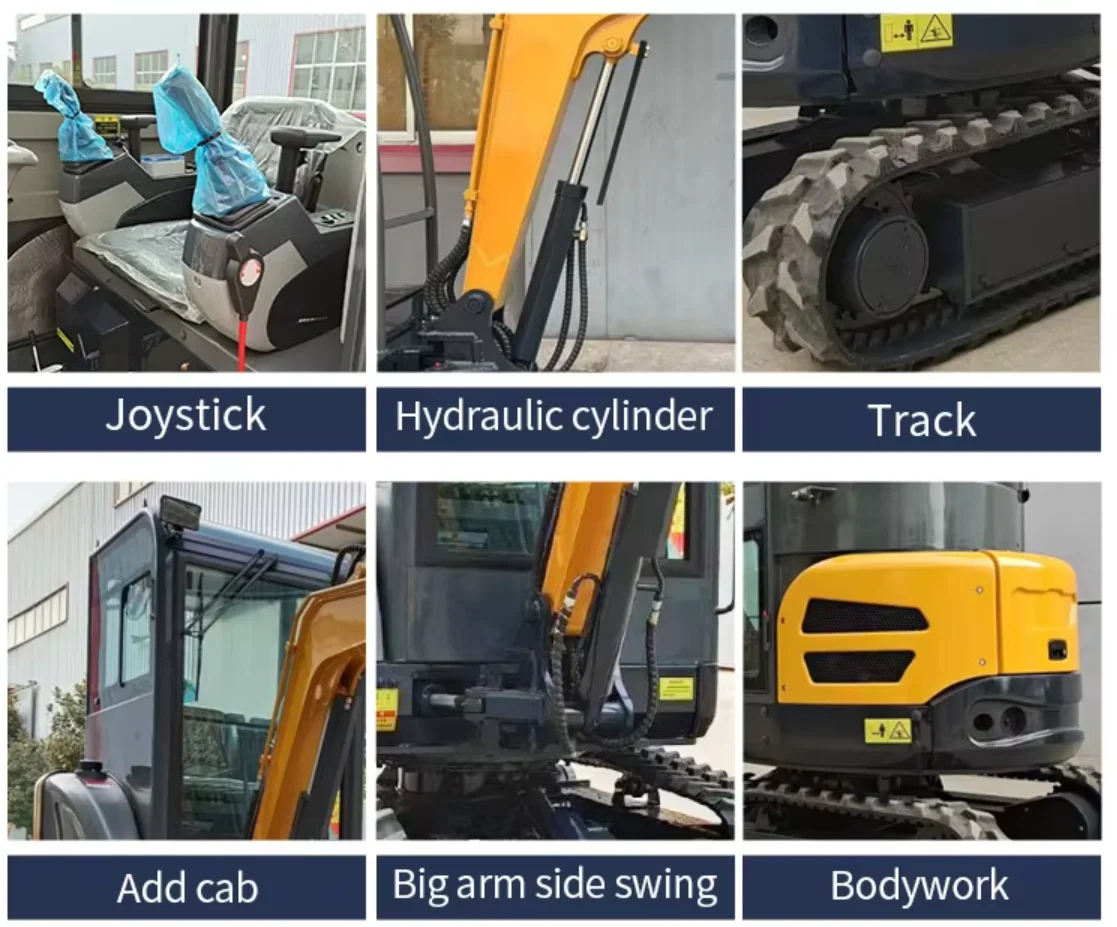 Shufeng-16 High Efficiency 1.38 Ton Light Excavator Pump Laidong380 ...