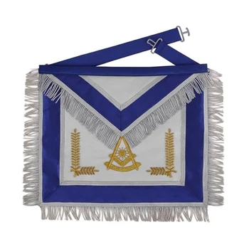 Masonic Regalia Fully White Master Mason Apron New Arrival Custom Made ...