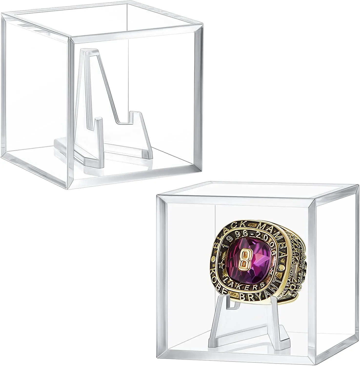 Acrylic Display Case For Championship Ring Clear Mini Acrylic Easel ...
