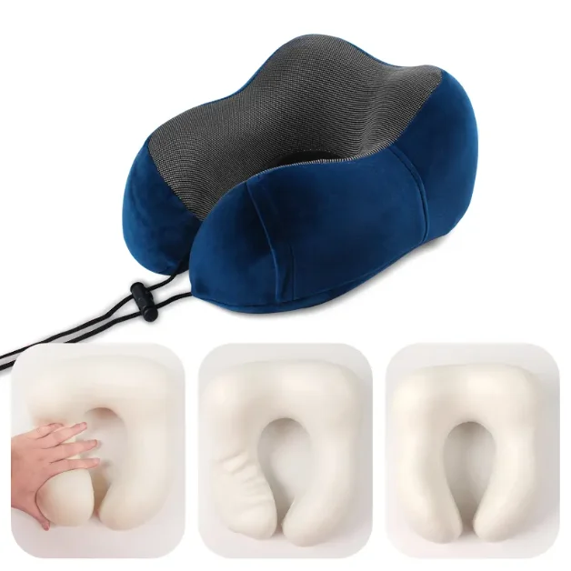 Pain Ease Cervical Traction Device Neck Massage Pillow Cushion Neck Stretcher Muscle Relax ...