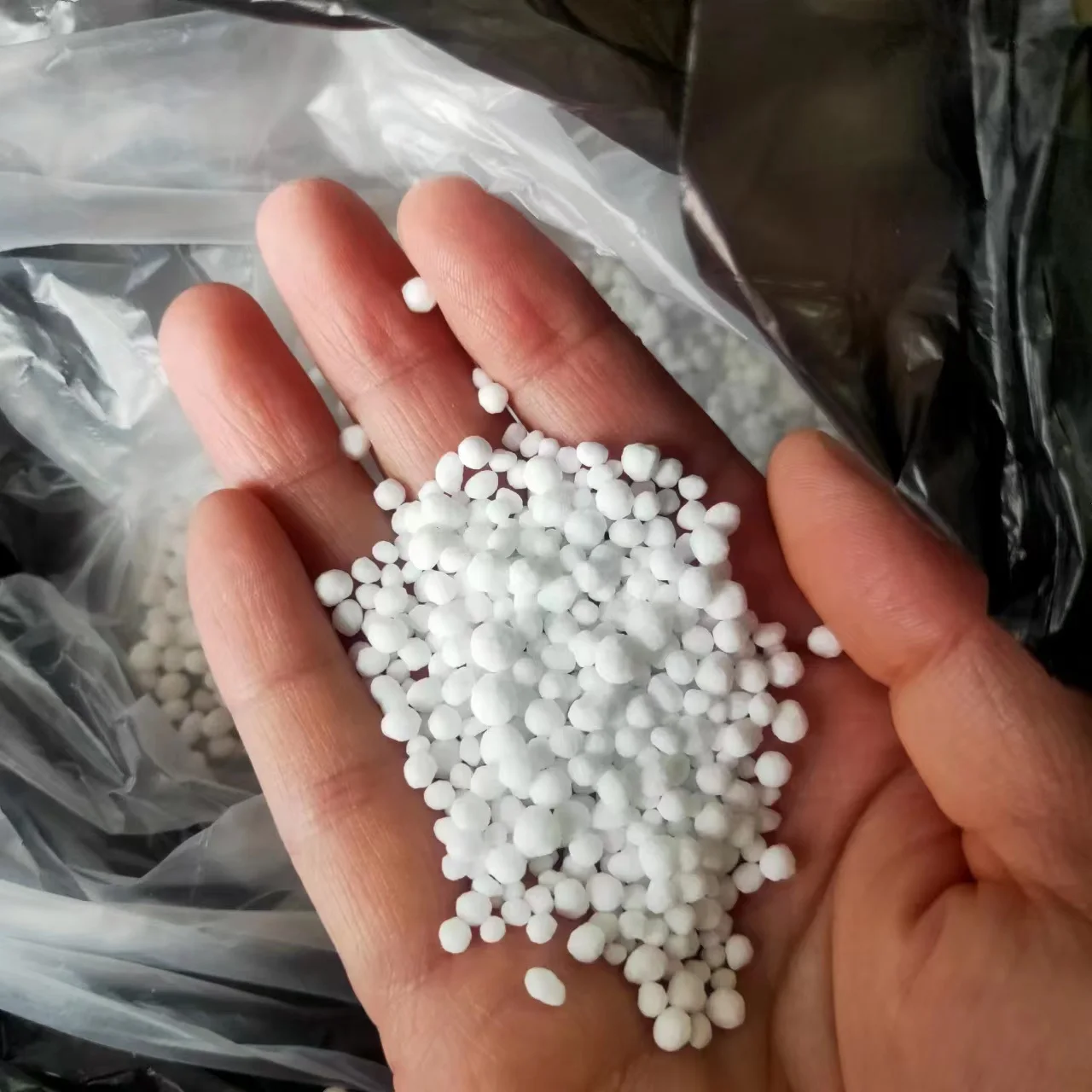 Urea 46 Prilled Granular Urea Fertilizer 46-0-0 Urea N46% - Buy High ...