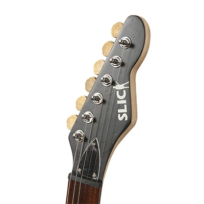Slick Guitar Offset Body Semi Hollow Aged Crimson Ash| Alibaba.com