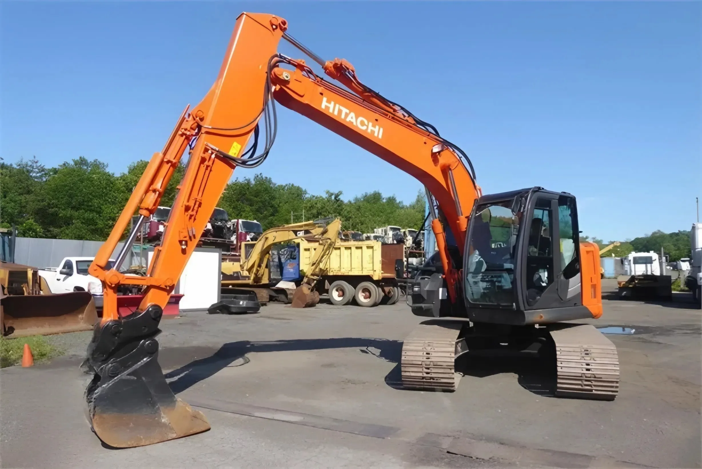 Easy Maintenance 2016 Hitachi Zx135us-5b Used Japanese Original Hitachi ...