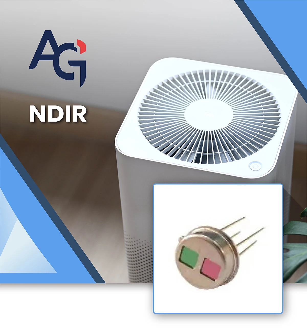 Single Channel Thermopile Sensor For Ndir (infrared Gas Detection) - Buy Ndir Sensor,Co2 Gas ...