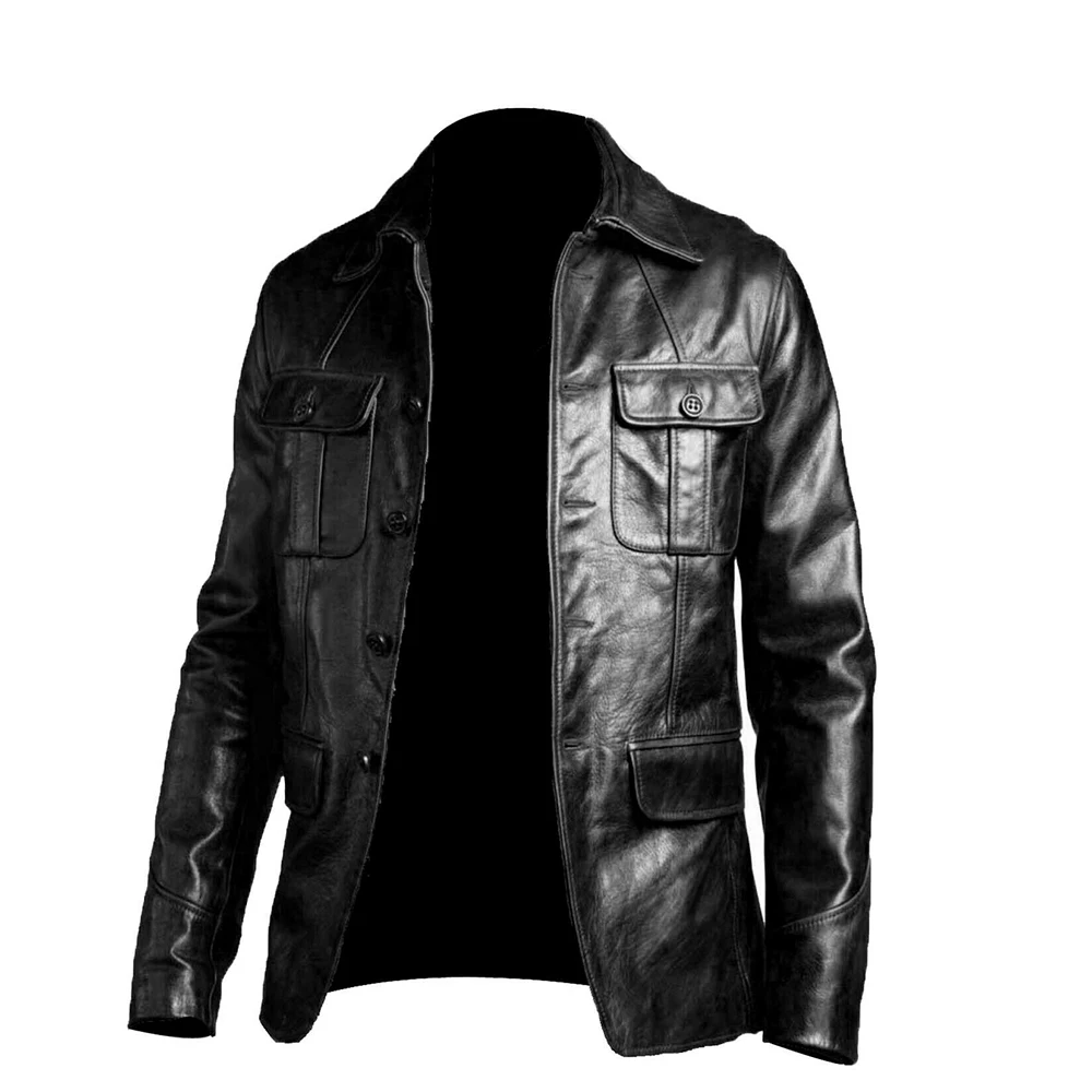 Most Popular Top Quality Custom Men's Leather Jackets Hot Selling ...