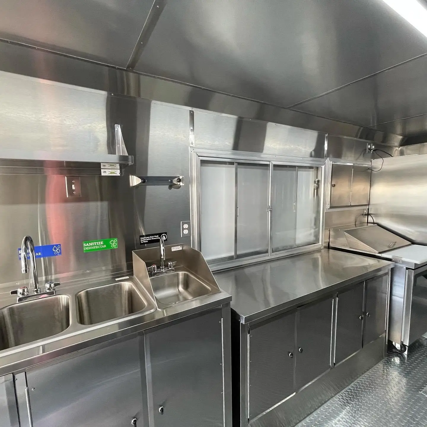 Fully Equip Original Fast Food Truck Mobile Food Cart Trailer