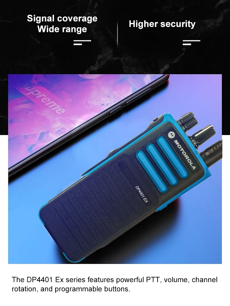 Motorola Dp4401ex Xir P8608ex Dgp 8050ex Mototrbo Dmr Atex Explosion-proof Digital Intercom ...