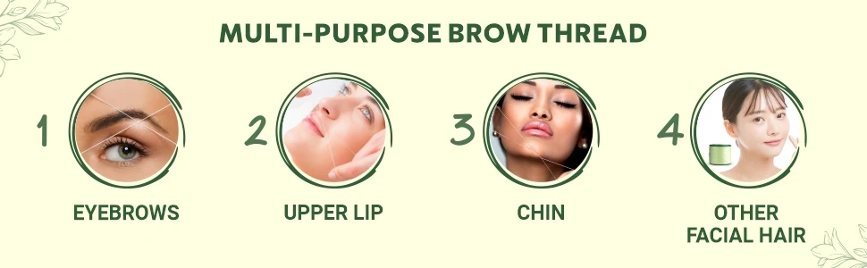 MINA Thread - Premium Eyebrow Threading Organic Cotton