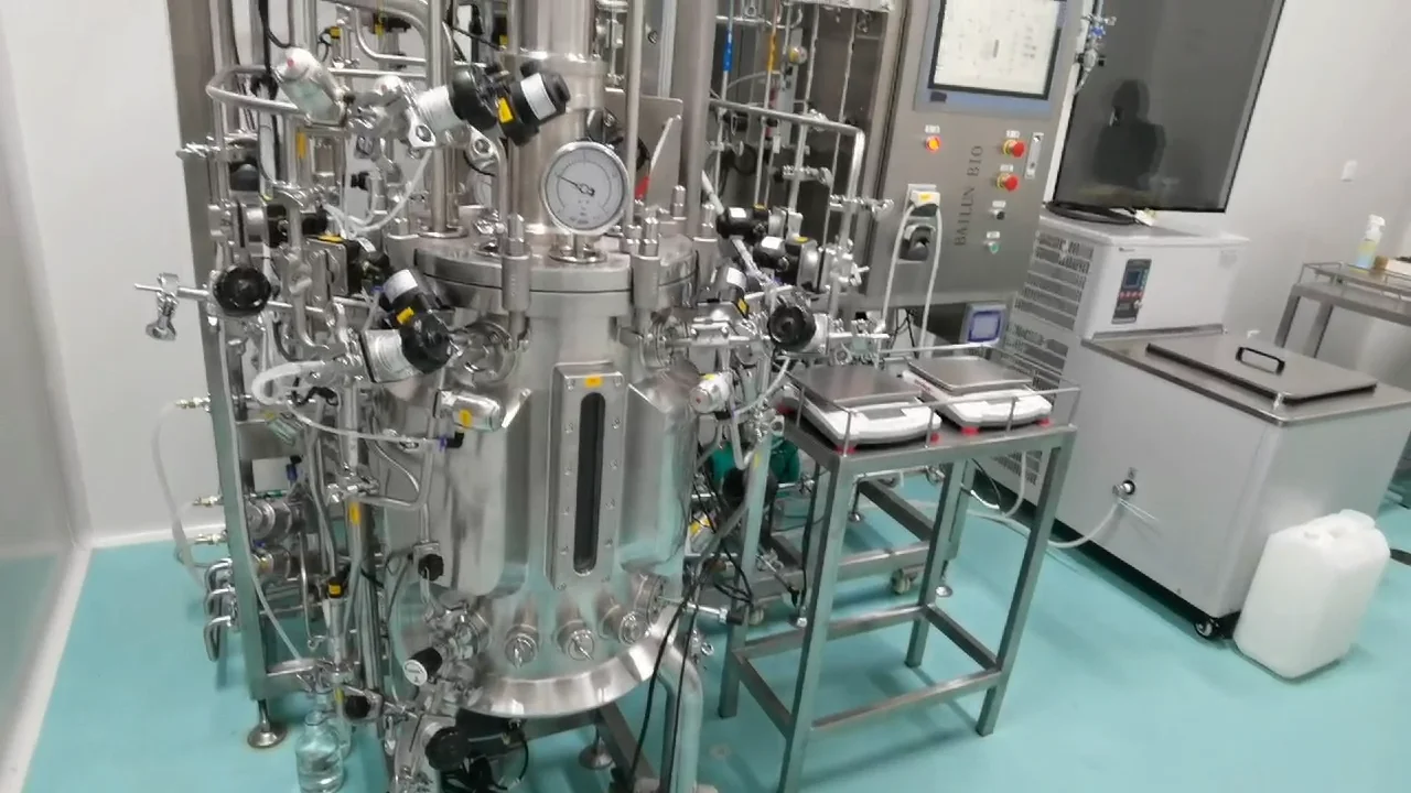 Lab Pilot Microbial Fermenter Bioreactor Vaccination Against Bacteria ...