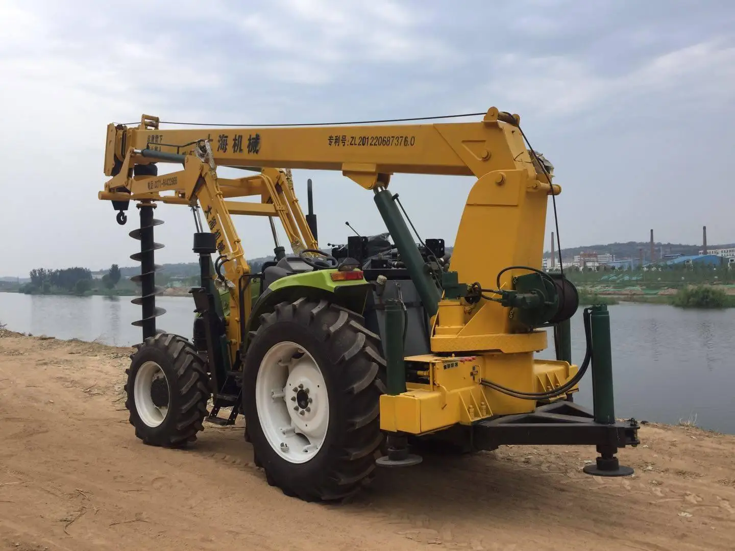 Manual Ground Auger Post Hole Shovel Gasoline Auger - Buy 2024 Ground ...