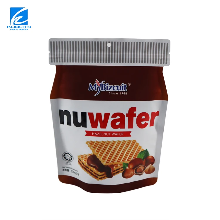Customized Nylon Aluminium Foil Laminated Vertical Biscuit Candy ...