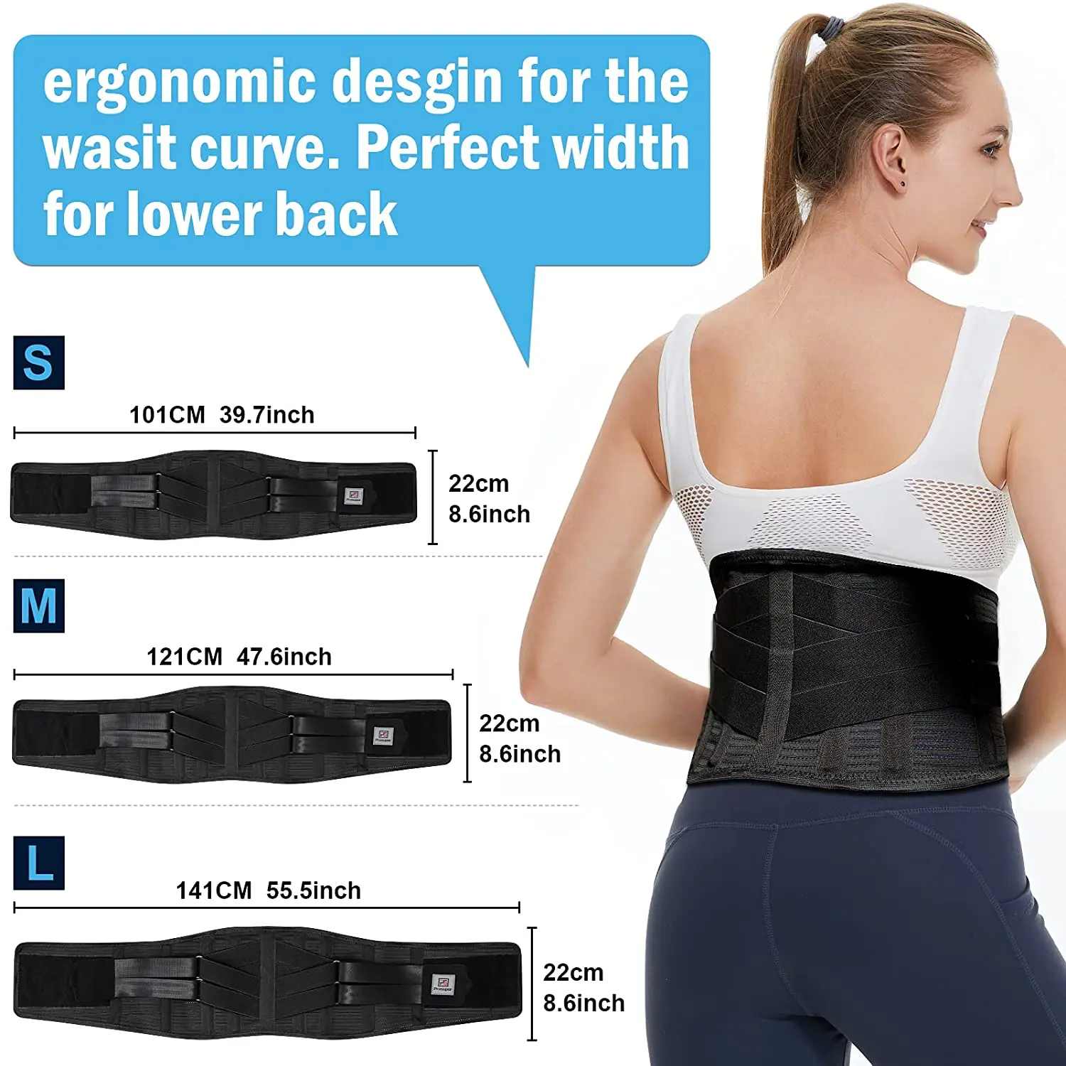 Medical Supply Orthopedic Therapy Back Brace Lumbar Support Belt For ...