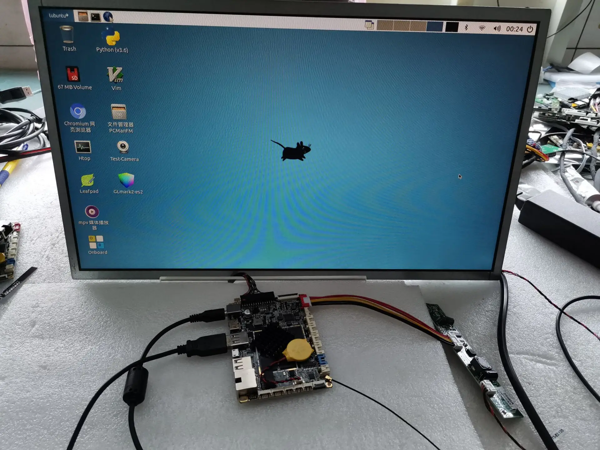 In Stock Android Board with RK3288 CPU and 4K LCD Support