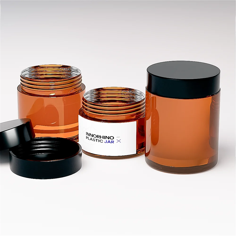 주문 로고 플라스틱 명확한 단지 실린더 펌프 애완 동물 답답한 병 로션 Lipgloss 콘테이너 Innorhino - Buy 5ml 20ml 25ml 30ml 35ml ...