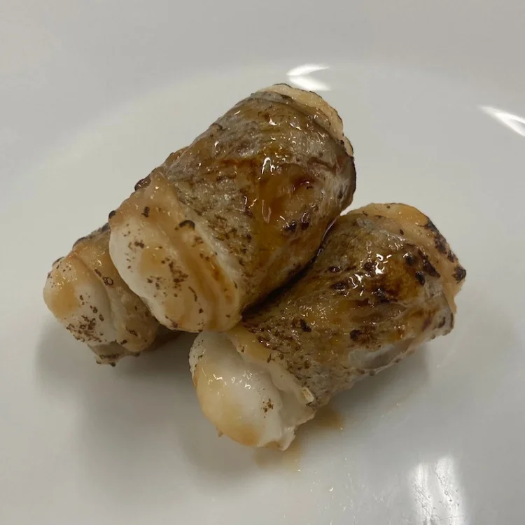 Oem Iso Haccp Bento Box Food Frozen Roasted Threadfin Porgy Rolled With ...