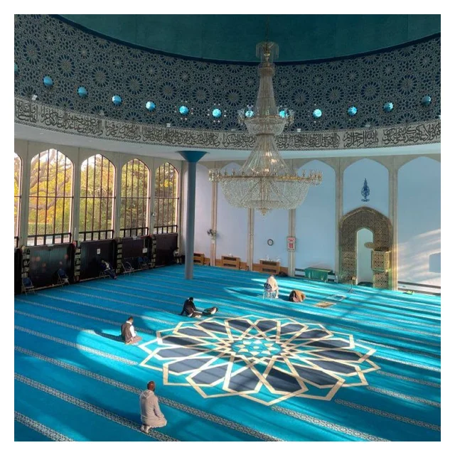 Wholesale High Quality Mosque Masjid Machine Woven Axminster 80% Wool ...