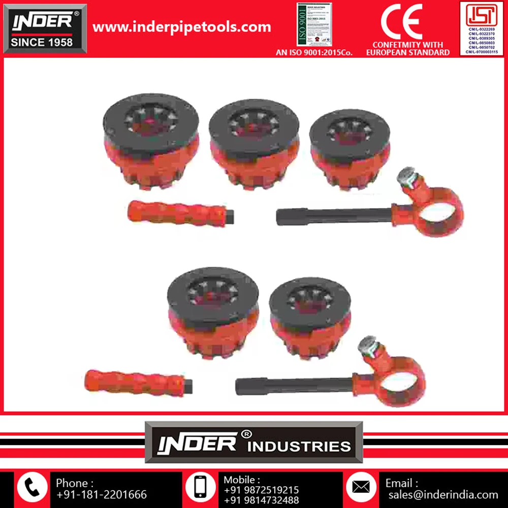 Conduit Pipe Ratchet Threading Machine Pipe Fitting Screw Inserts Nut ...