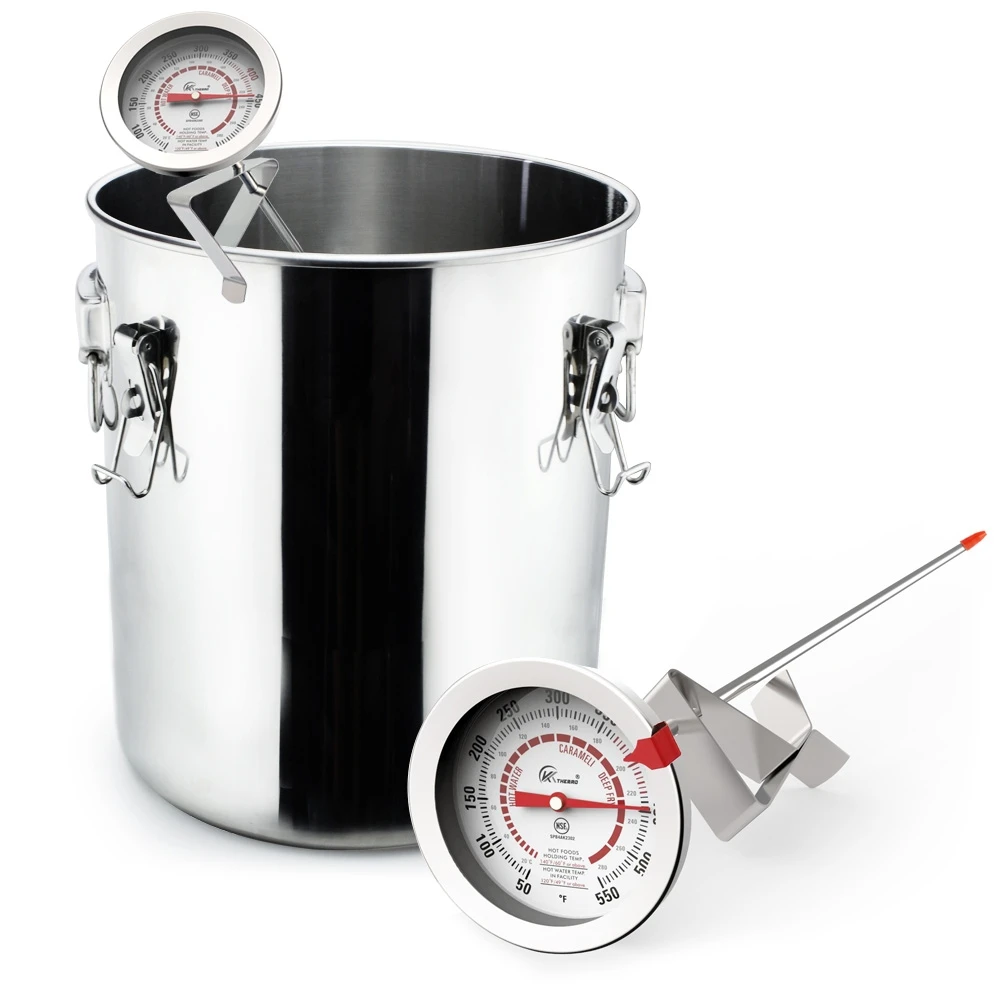12" Stainless Steel Stem Deep Fry Thermometer - Buy Frying Thermometer ...