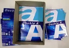 Buy Original Double a A4 Copy Paper Size 70gr 75gr 80gr 5 Reams Per ...
