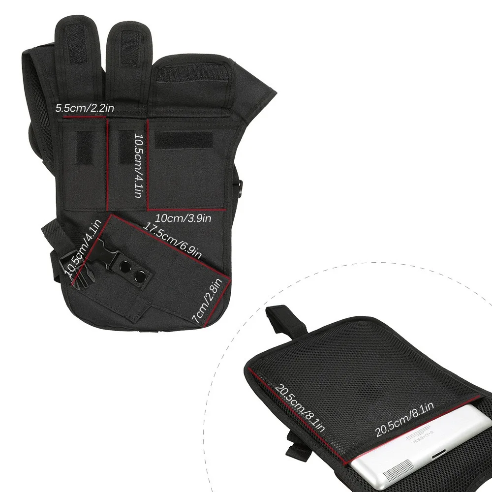 Quick Release Portable Shoulder Holster Tactical Chest Hidden Underarm ...