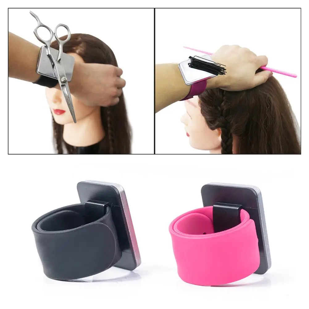 Professional Salon Hair Accessories Magnetic Bracelet Wrist Band Strap ...