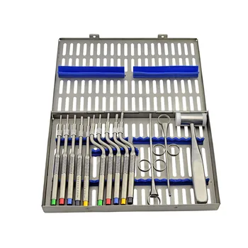 Oral Maxillary Sinus Lift Osteotomes Kit Straight Off Set Concave 10 ...