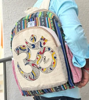 New Design Hemp Laptop Bags Sustainable Backpacks New Arrival Jute With ...