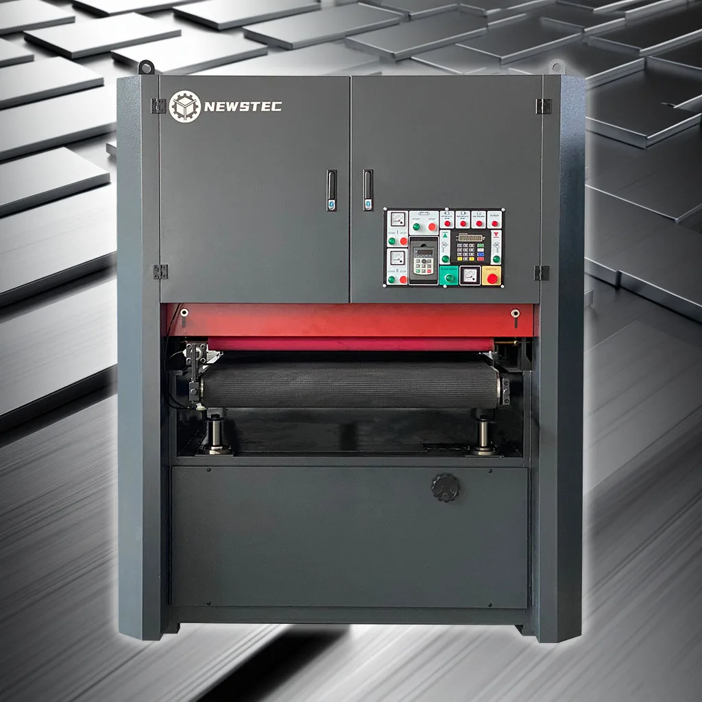 Newstec Wide Metal Sheet Belt Sander for Stainless Steel Aluminum Oxide ...