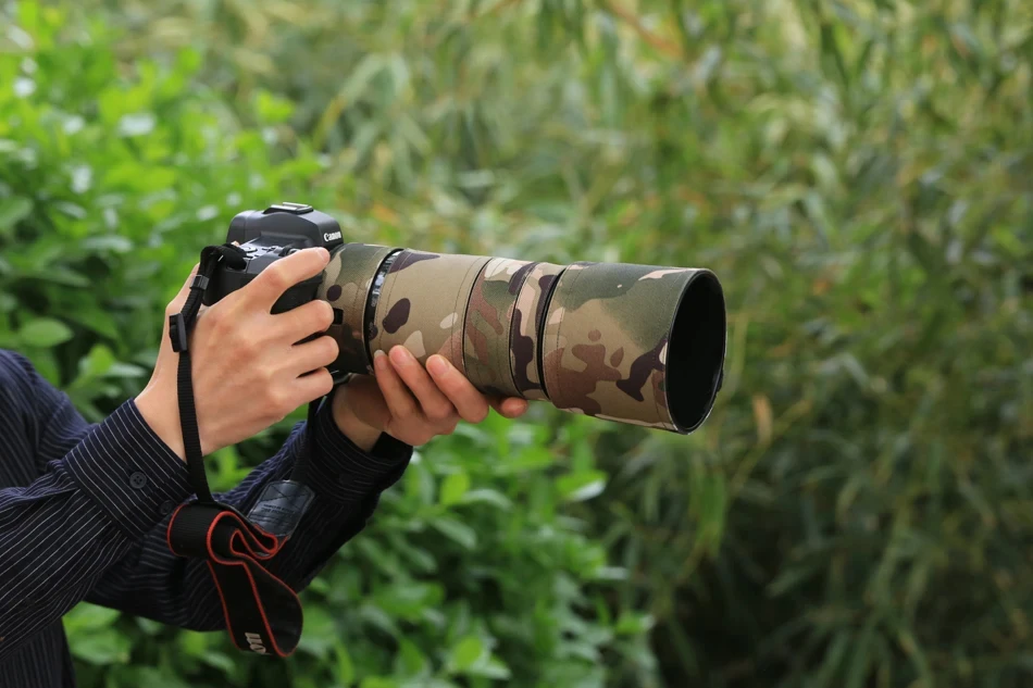 Rolanpro Waterproof Camera Lens Cover For Canon Rf 100-400mm F5.6-8 Is ...