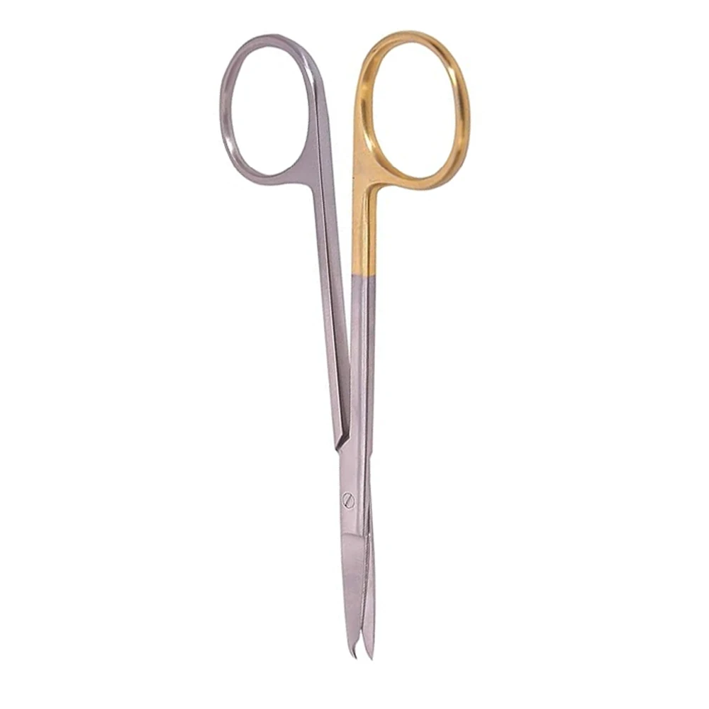Customized Surgical Stitch Scissor Half Gold Stainless Steel Surgical ...