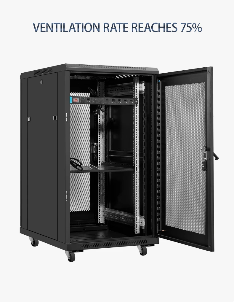 Network Rack Floor Standing Network Cabinets - Buy Data Cabinet 22u 22u ...
