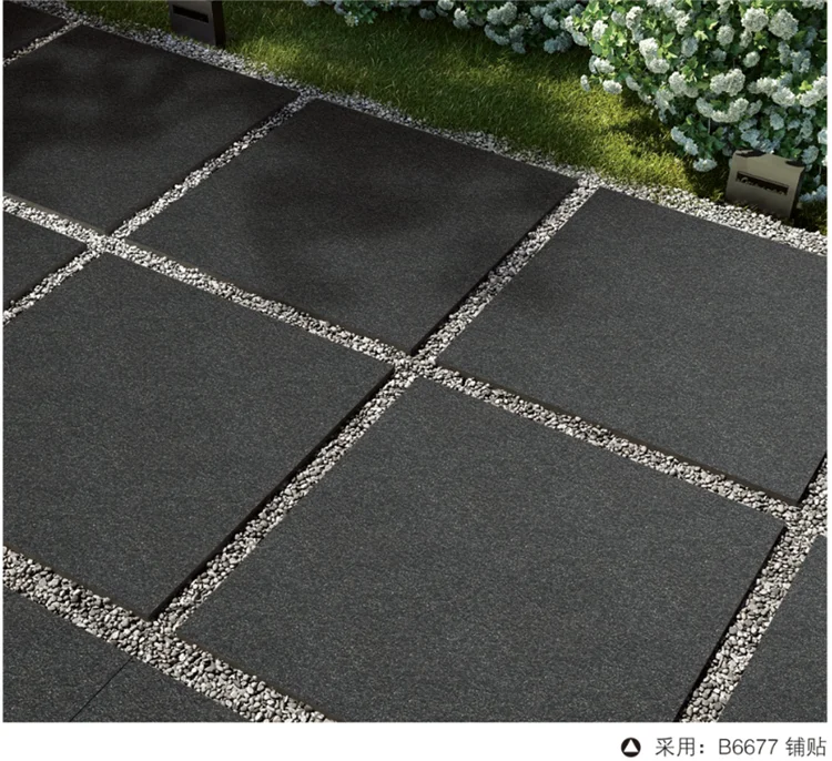 High Quality Stone Texture Exterior Plaza Outdoor Porcelain Pavers