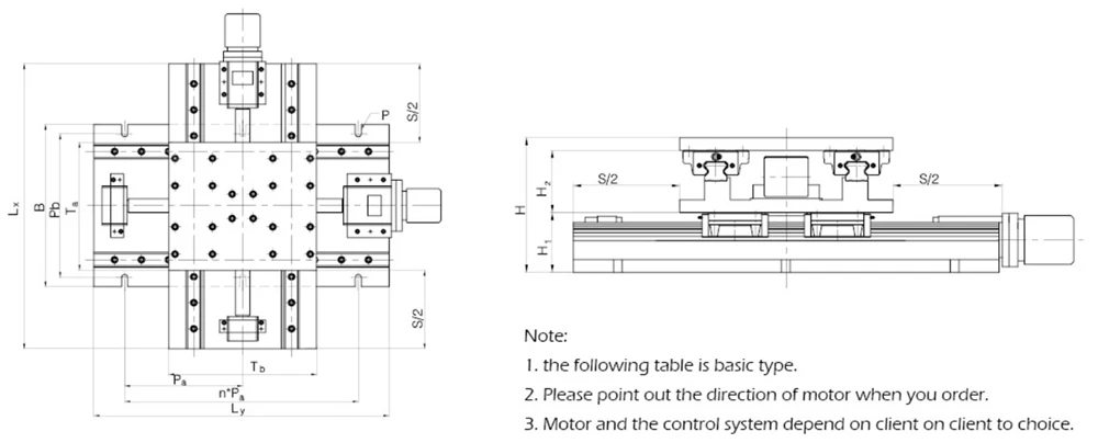 High Quality Cross Working Table Series CNC Double Coordinate Working ...