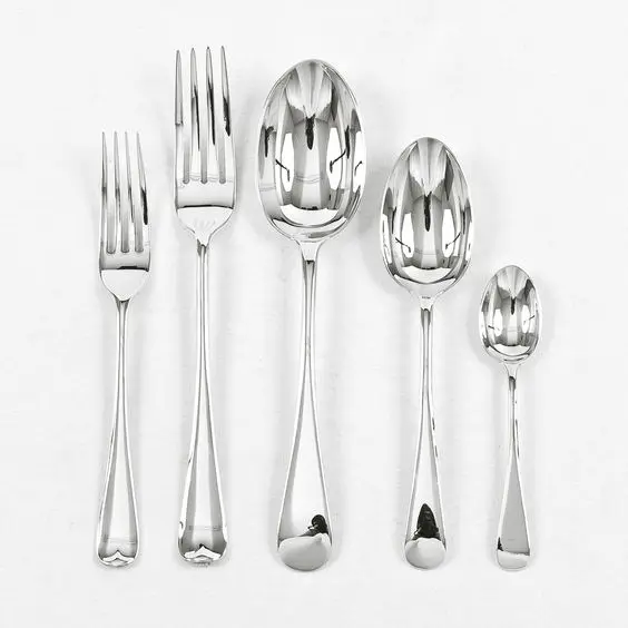 Stainless Steel Black Color Dinnerware Flatware Set Spoon Fork Knife ...
