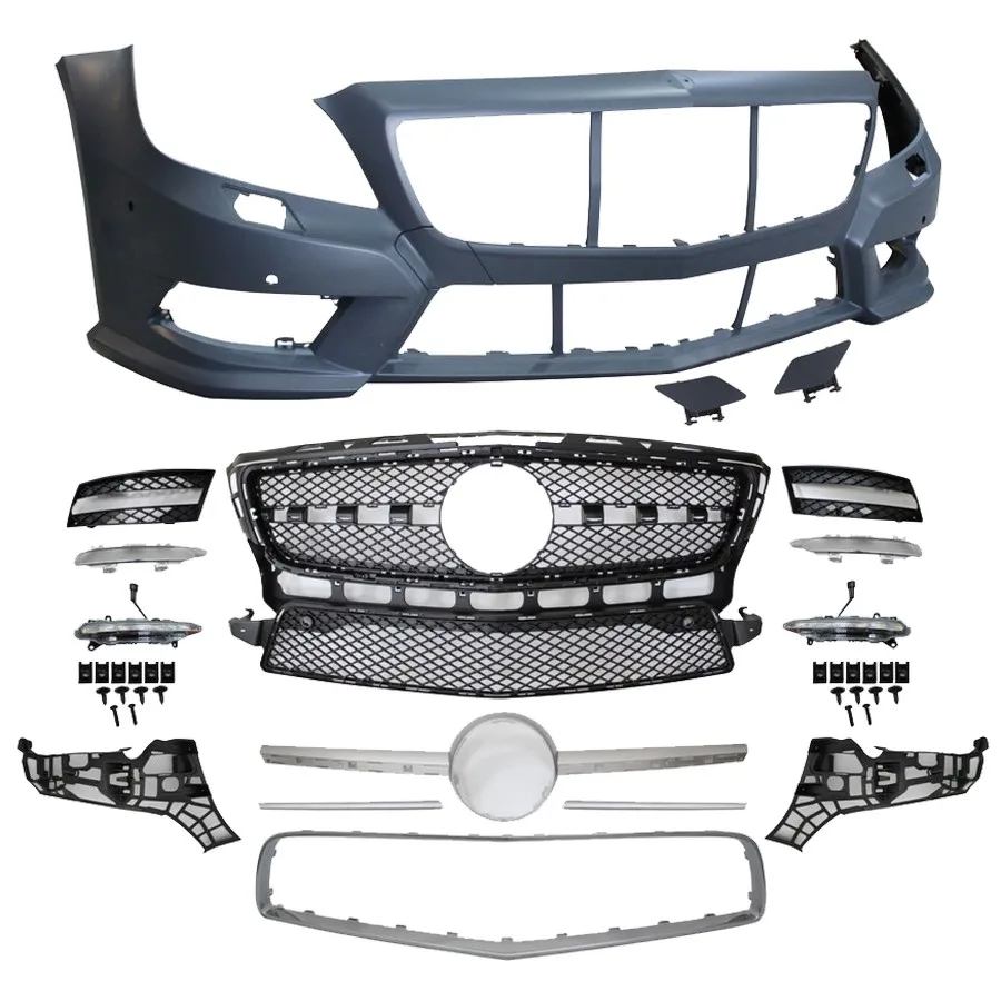 FRONT BUMPER AMG LOOK for Mercedes Benz W218 2012-2015