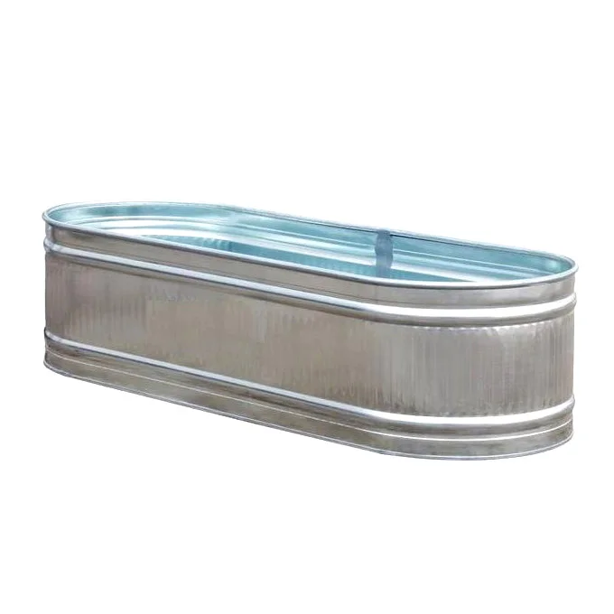 Galvanized Metal Round Large Bathtub Handmade Stainless Steel ...