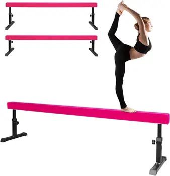 Adjustable Balance Beam Gymnastics Exercise Training Equipment Gym With ...