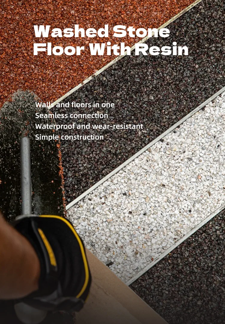 Pebble Stone Epoxy Flooring - Durable and Eco-friendly