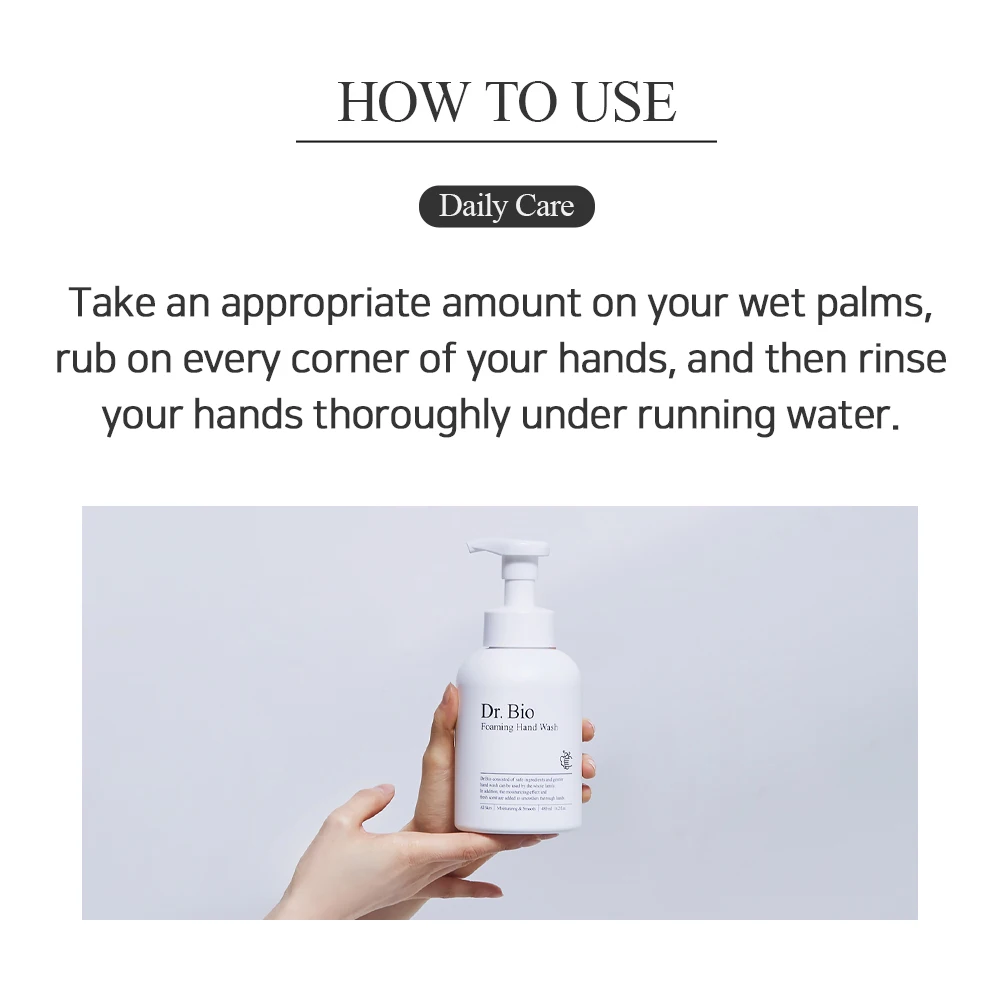 DR.BIO Foaming Hand Wash - Mild Nourishment & Cleanliness