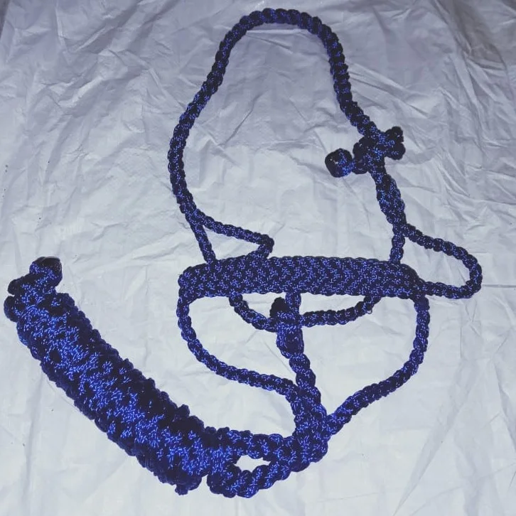 High Quality Nylon Horse Mule Halter With Matching Lead,Strong,Durable ...