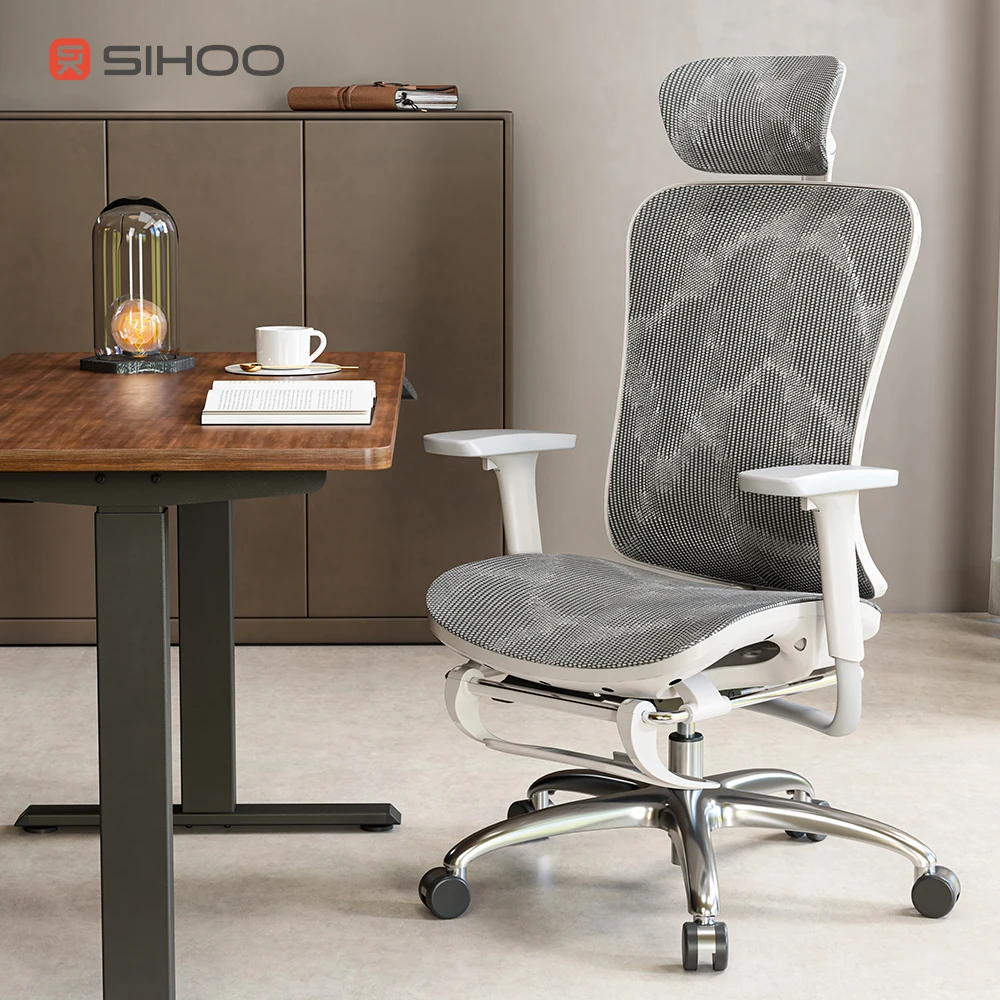 Modern Executive Mesh And Fabric Swivel Chair M57c Ergonomic Manager ...